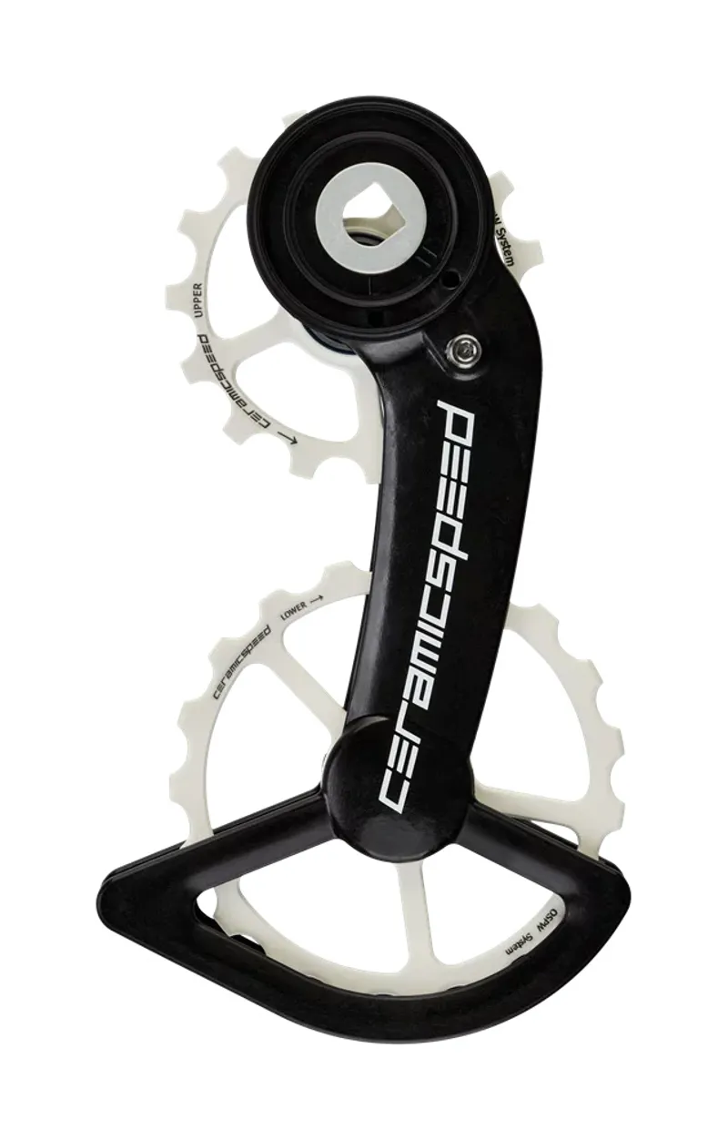 CeramicSpeed OSPW System Cerakote Coated SRAM Red Force AXS White