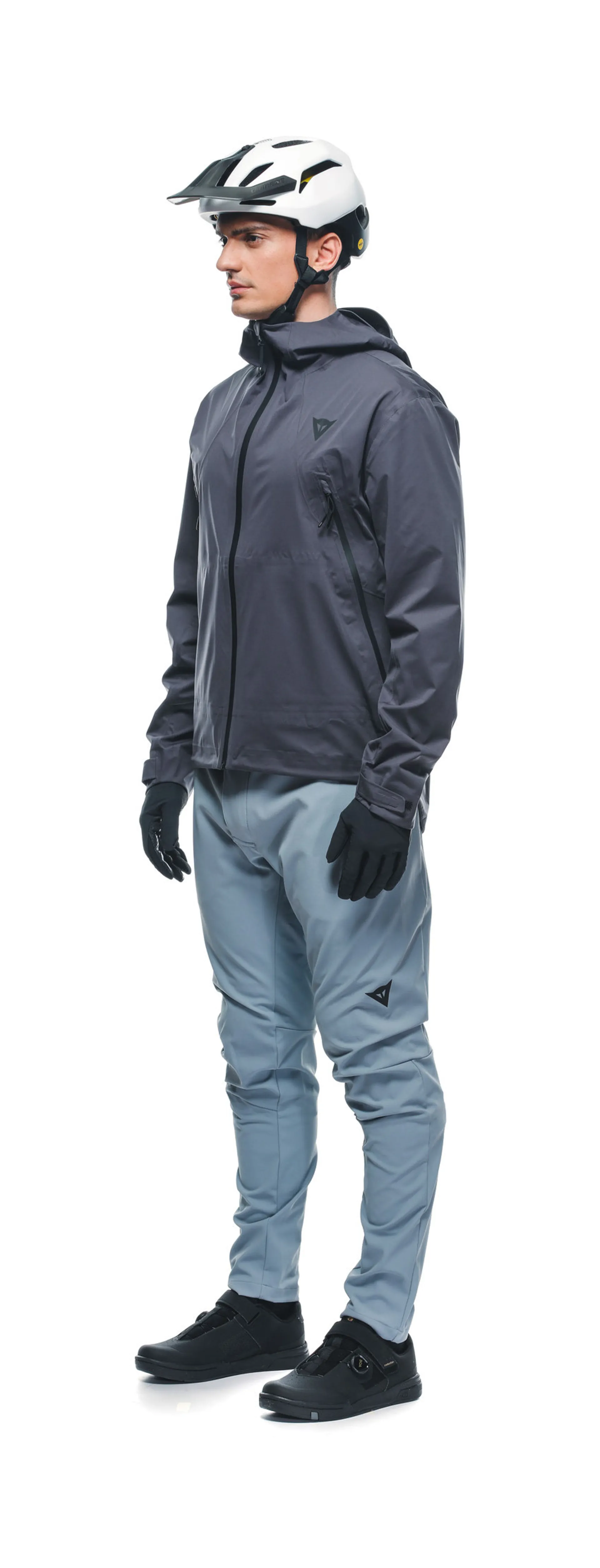 Dainese HGC Shell Mens Waterproof MTB Jacket Periscope Grey Large