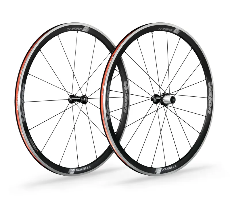 Vision TriMax 35 Rim Brake Road Wheelset Tubeless Ready