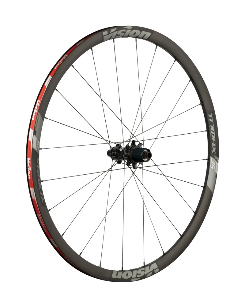 Vision team 35 disc clincher road wheelset store