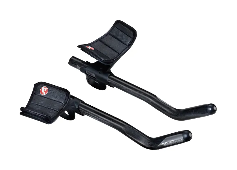 Vision TriMax Carbon Adjustable V17 Clip-On Bar J-Bend