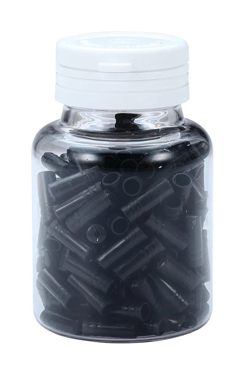 BBB ShiftEnd Gear Cable End Caps Ferrules 4mm Black BCB-150