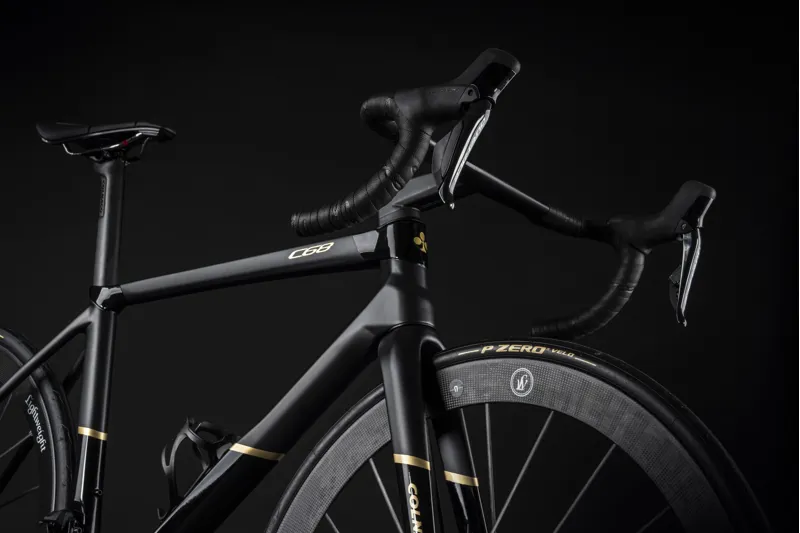 Colnago C68-Ti Disc Carbon Complete Road Bike Di2 Black Gold HTBK