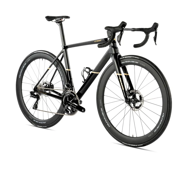 Colnago C68-Ti Disc Carbon Complete Road Bike Di2 Black Gold HTBK