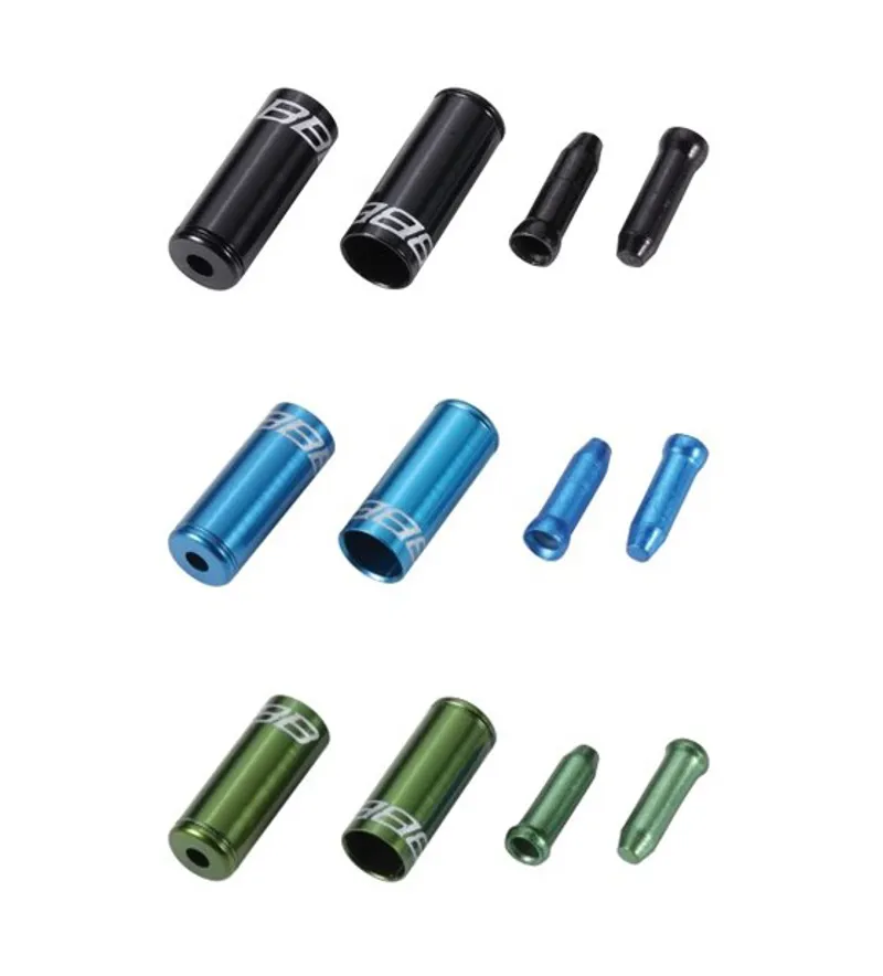 BBB CableCap Anodized Brake/Gera Cable End Caps 20pcs BCB-99