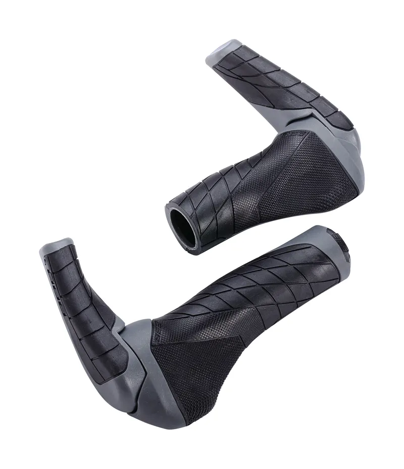 BBB ErgoStyleSet Grips and Bar-Ends Black Grey 133 + 92mm BHG-88