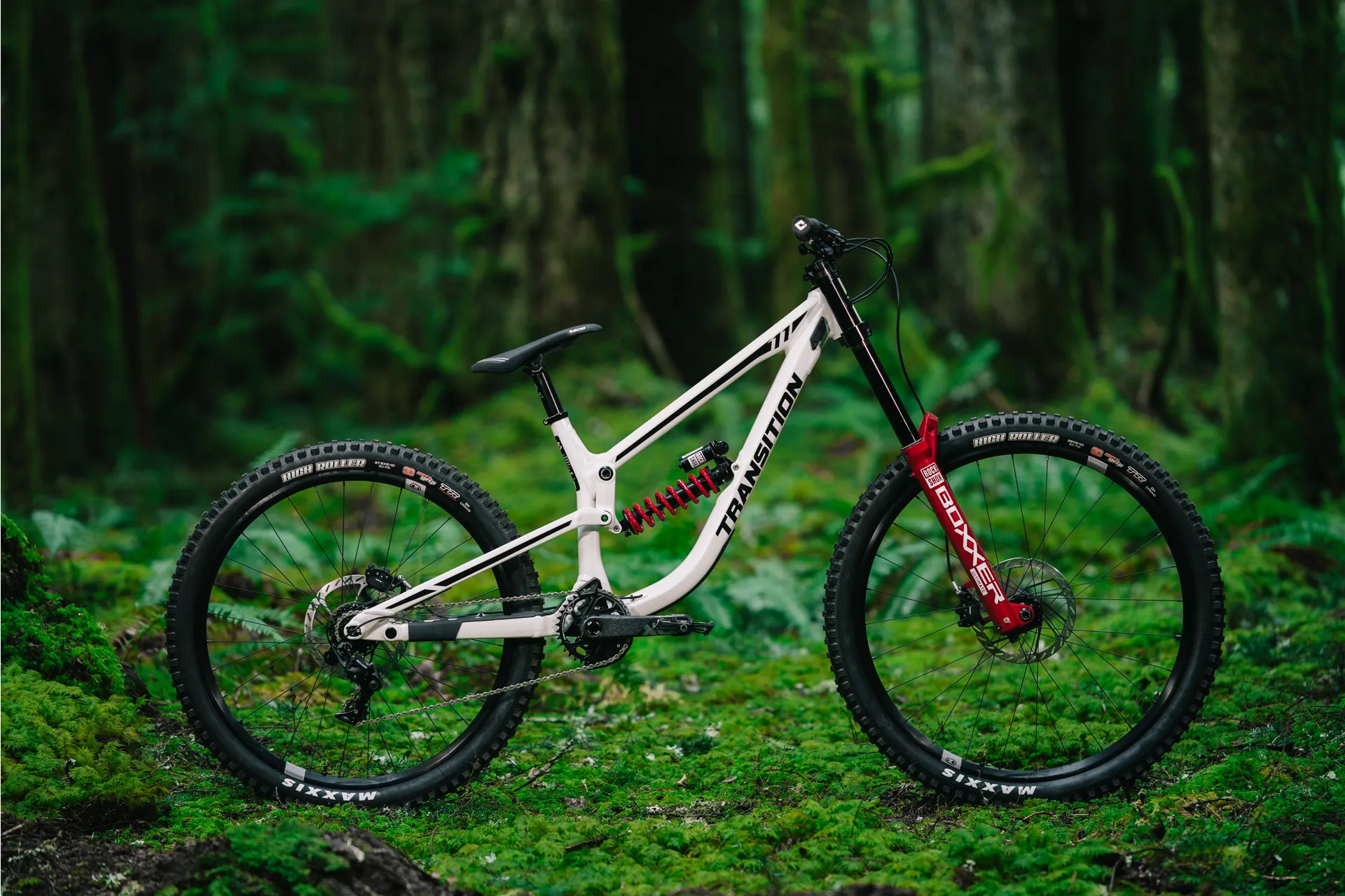 Transition TR11 Alloy DH GX Complete MTB Downhill Bike White