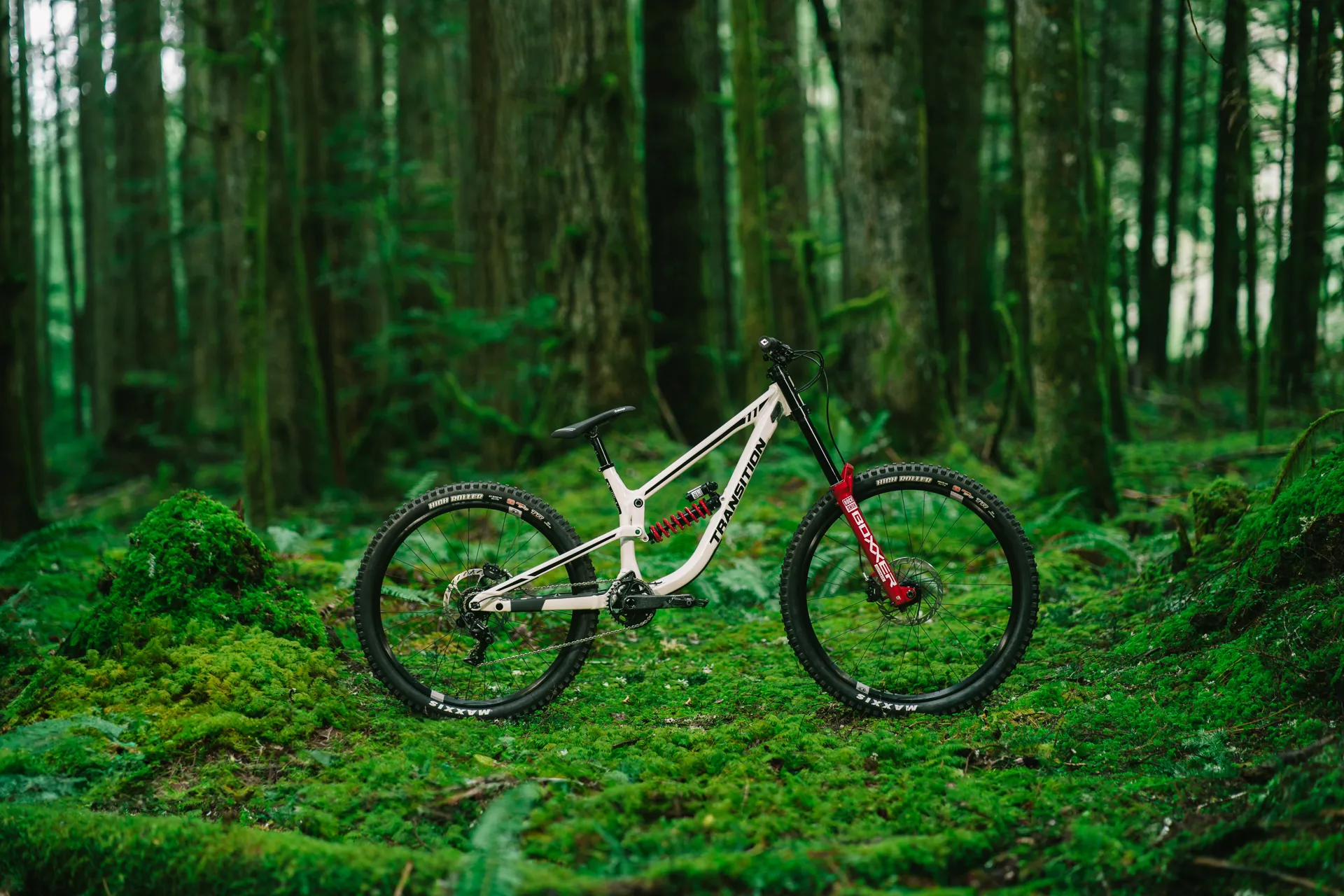 Transition TR11 Alloy DH GX Complete MTB Downhill Bike White