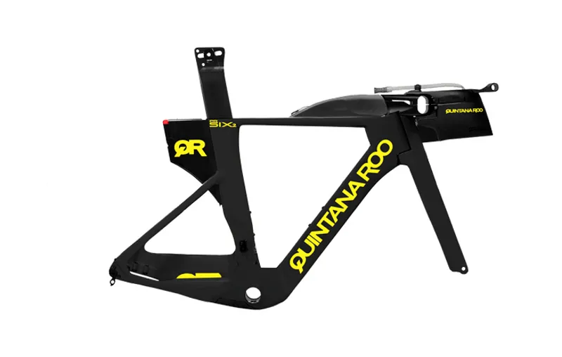 Quintana Roo PRsix 2 Disc Tri Frameset StealthNeon Yellow
