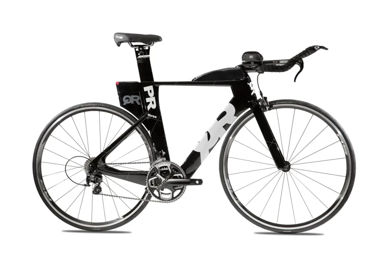 Quintana Roo PRthree Tri Frame Set Gloss Black with White Decal