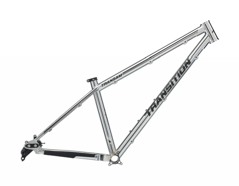 Transition TransAm Steel Hardtail MTB Frameset Chrome