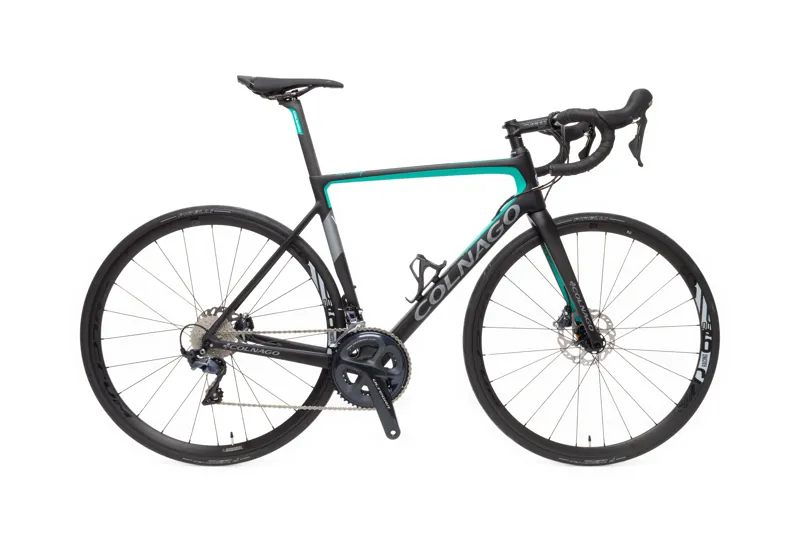 Colnago V3 Disc 2021 Complete Road Bike Ultegra Mechanical Black Green MKGR